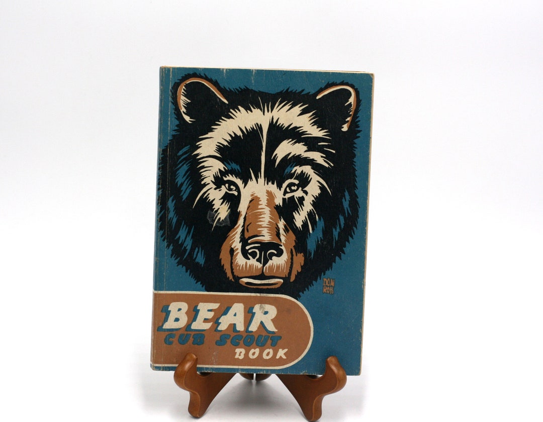 Vintage Cub Scout Bear Handbook - Etsy