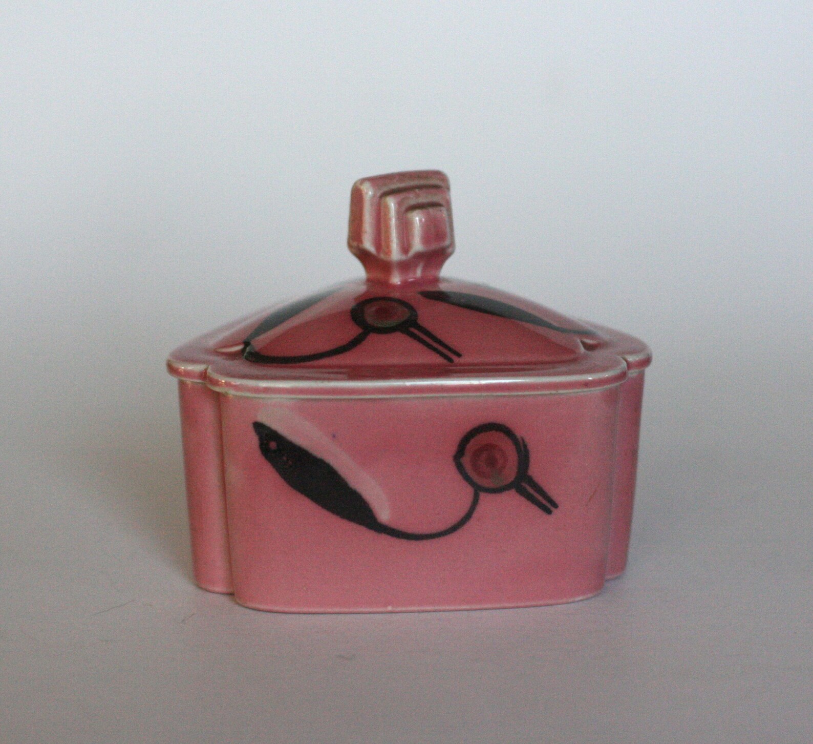 Vintage Ceramic Box With Bird Made in Japan - Etsy