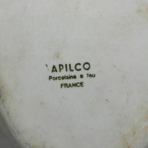 Vintage Apilco Porcelain Au Gratin Dish Made in France - Etsy