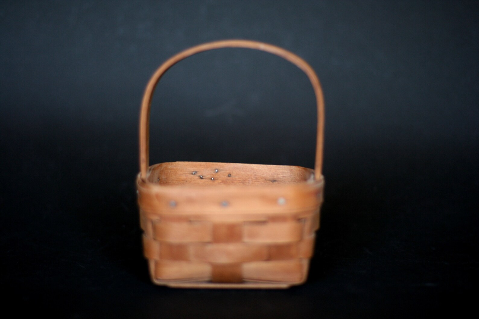 Vintage longaberger basket/handwoven/1987 | Etsy