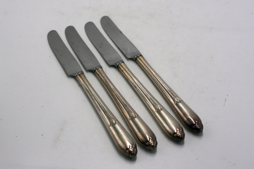 Vintage Rogers Inspiration Dinner Knives - Etsy