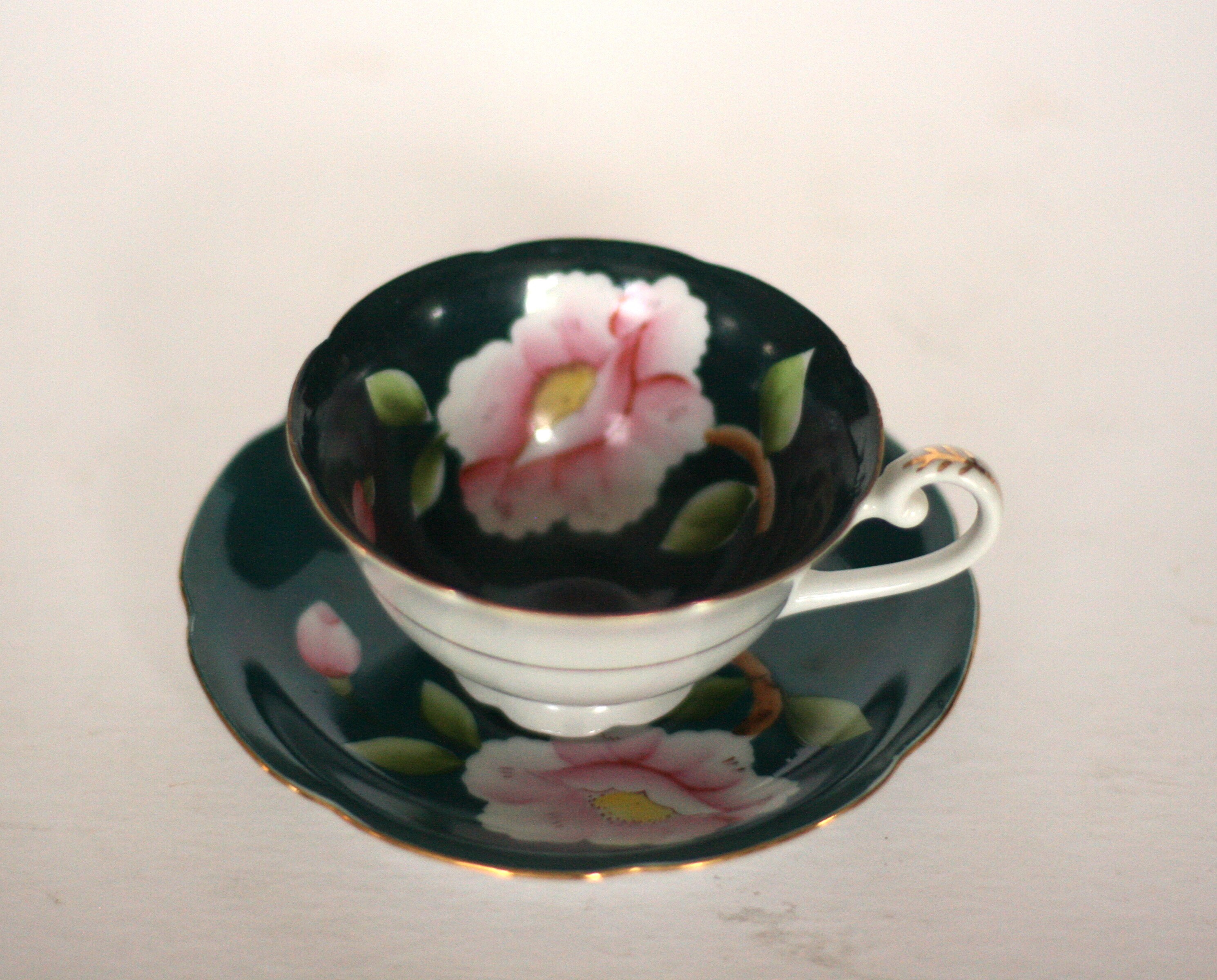 Vintage Shafford Japan Tea Cup Hand Painted - Etsy