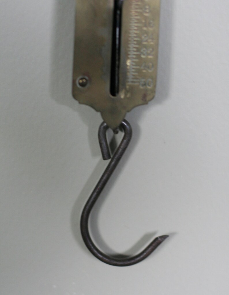Vintage Brass Spring Scale 0-50 Lbs. Sargent Co. USA - Etsy