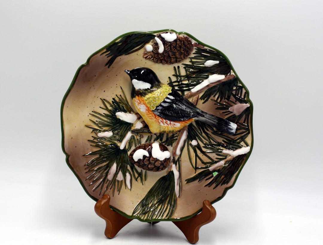 Vintage Ganz Bird Plate - Etsy