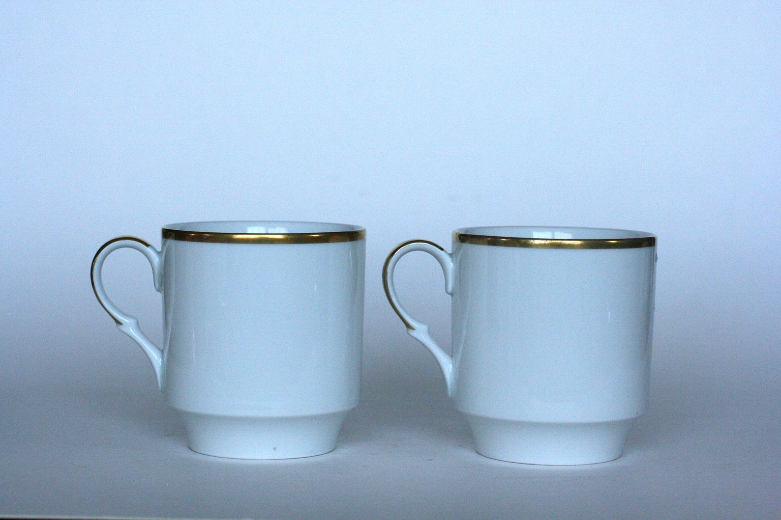 Vintage Schumann Arzberg Coffee Mugs With Fruit Motif Set of - Etsy