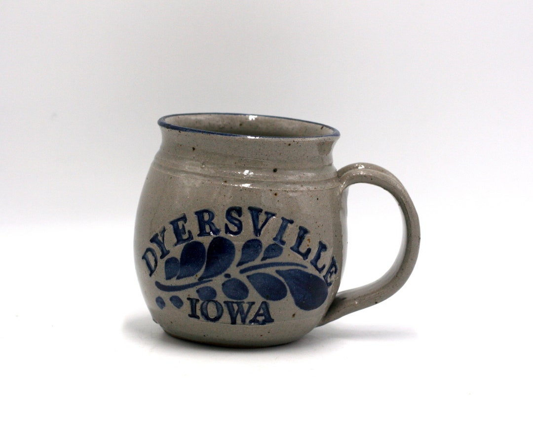 Vintage Westerwald Pottery Salt Glazed Mug Dyersville Iowa - Etsy