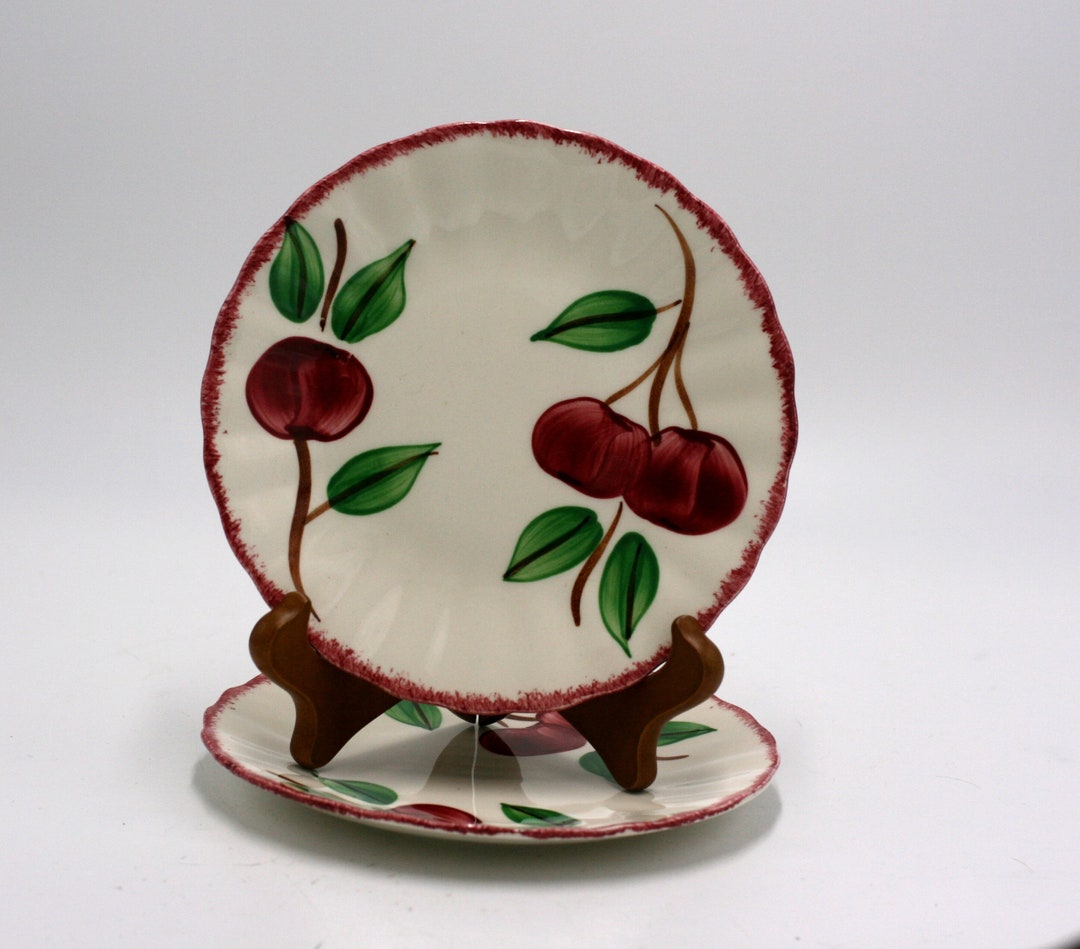 Vintage Blue Ridge Southern Potteries Bread and Butter Plates/set of ...