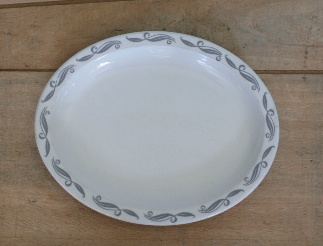 Vintage Oval Platter Made for Edward Don Co by Homer Laughlin - Etsy