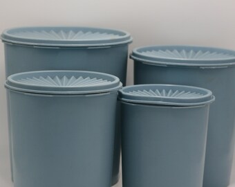 Tupperware Canister Set of 4 - Etsy