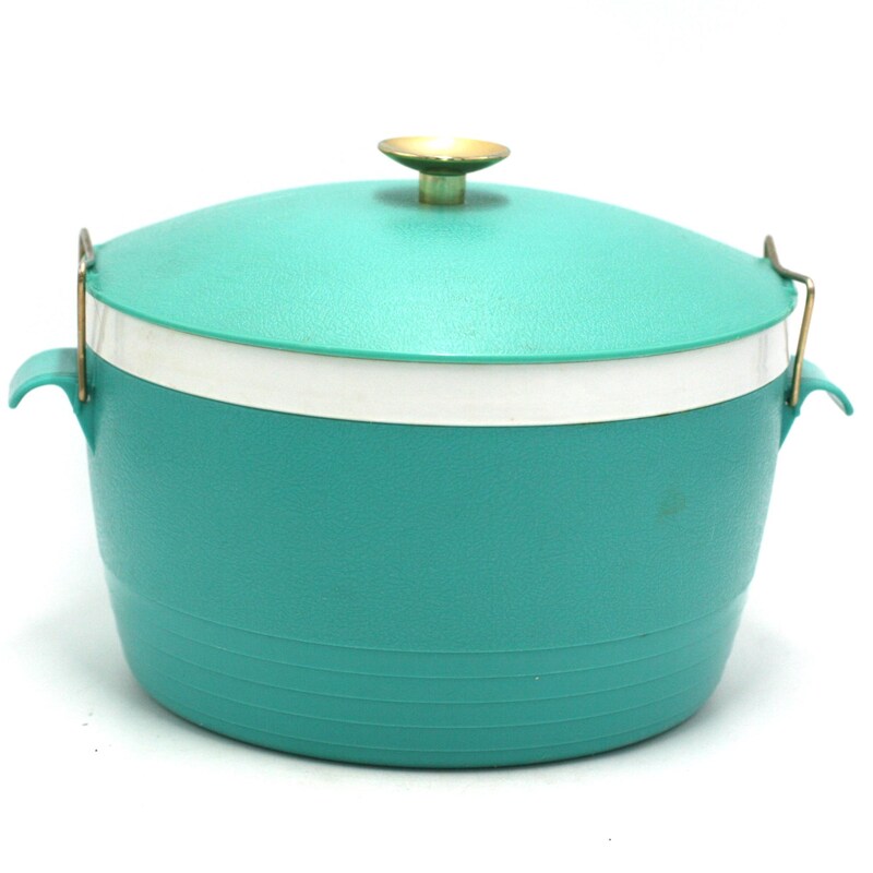 Turquoise Ice Bucket - Etsy