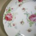 Vintage Lefton Hand Painted Rose Luncheon Plate With Scalloped - Etsy