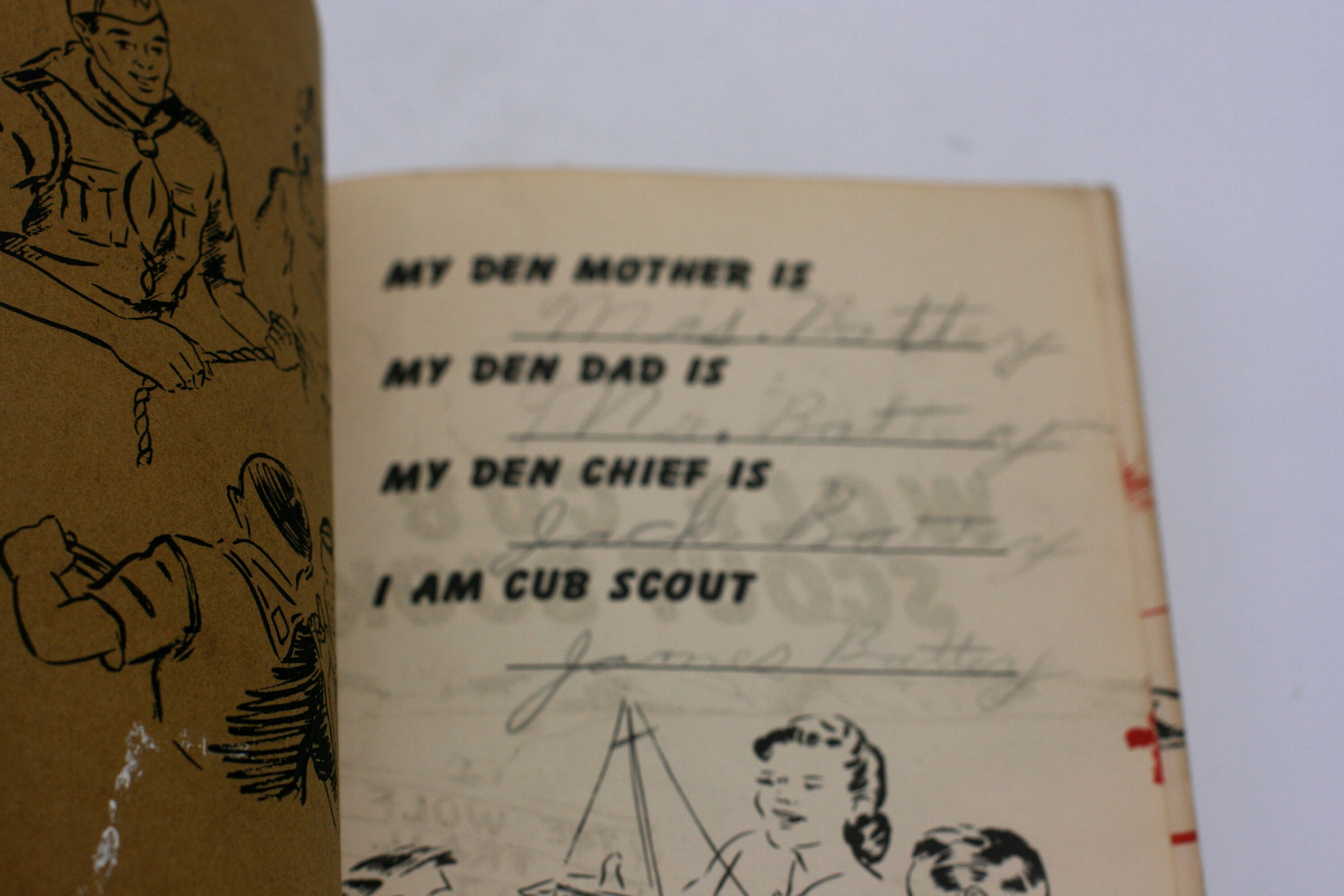Vintage Cub Scout Wolf Book - Etsy