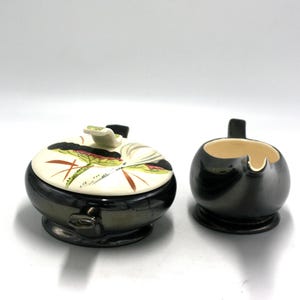 Vintage Red Wing Lotus Cream and Sugar Set - Etsy