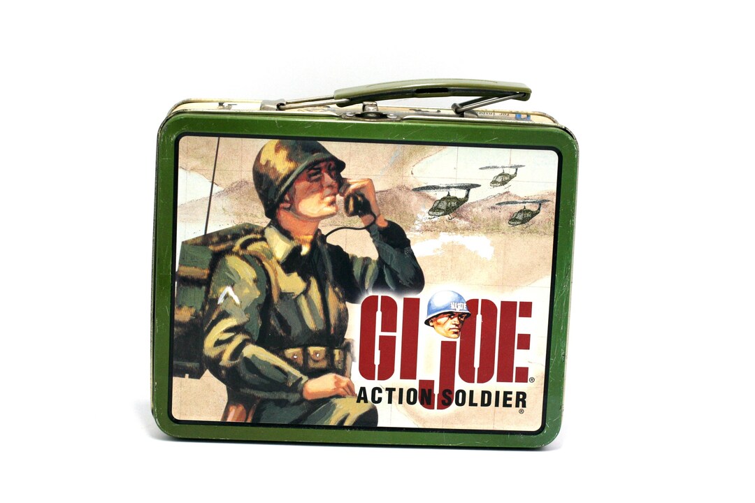 Vintage G I Joe Action Soldier Lunch Box 1999 - Etsy