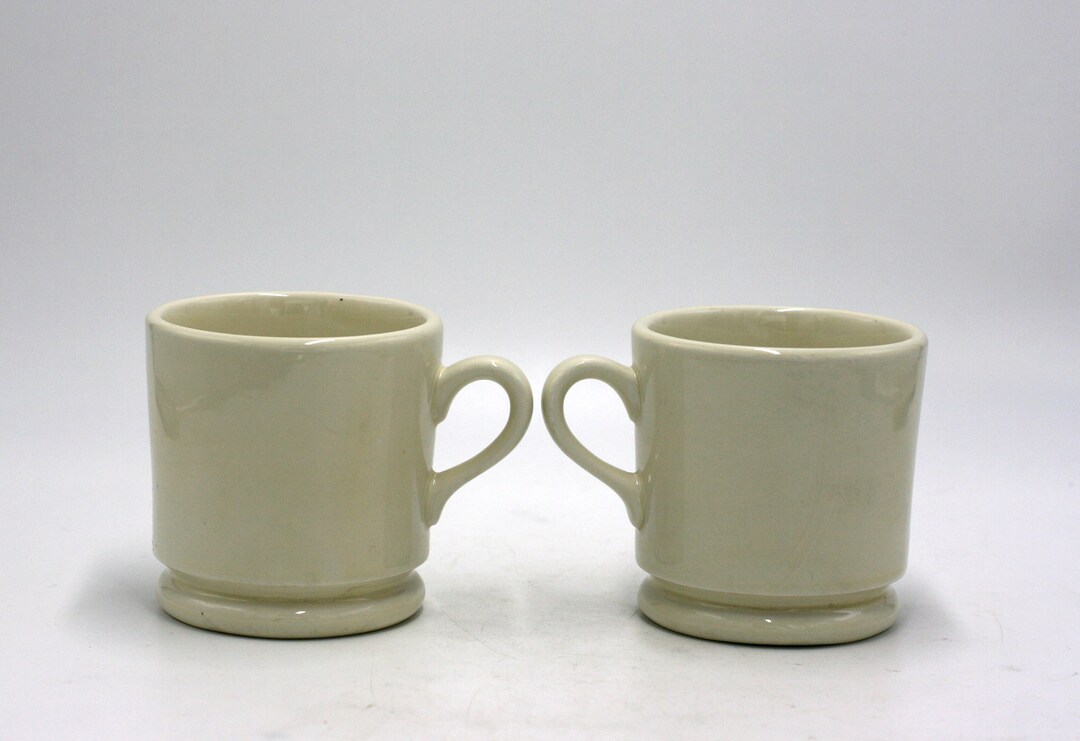 Vintage Hall Coffee Mugs Set of Two - Etsy