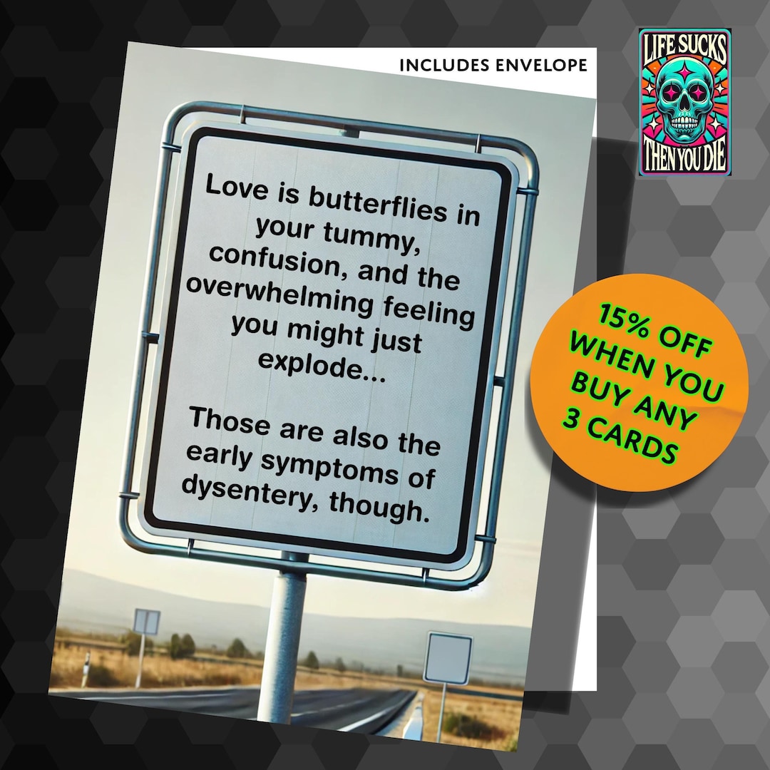 Weird Greeting Card – Funny Birthday Card – the Last Tandoori – Bill ...