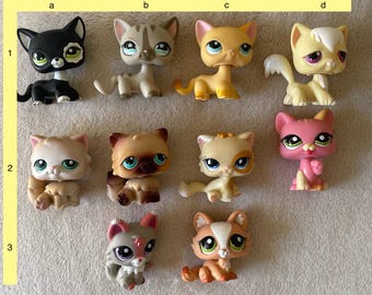 LPS Littlest Pet Shop Authentic Very Rare Wolf Cat #1953 / Vintage ...