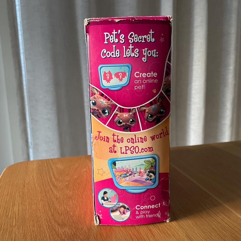 Littlest Pet Shop Brand New 'LPSO Design Pet' Jumbo Yorkie Dog LPS Dog ...