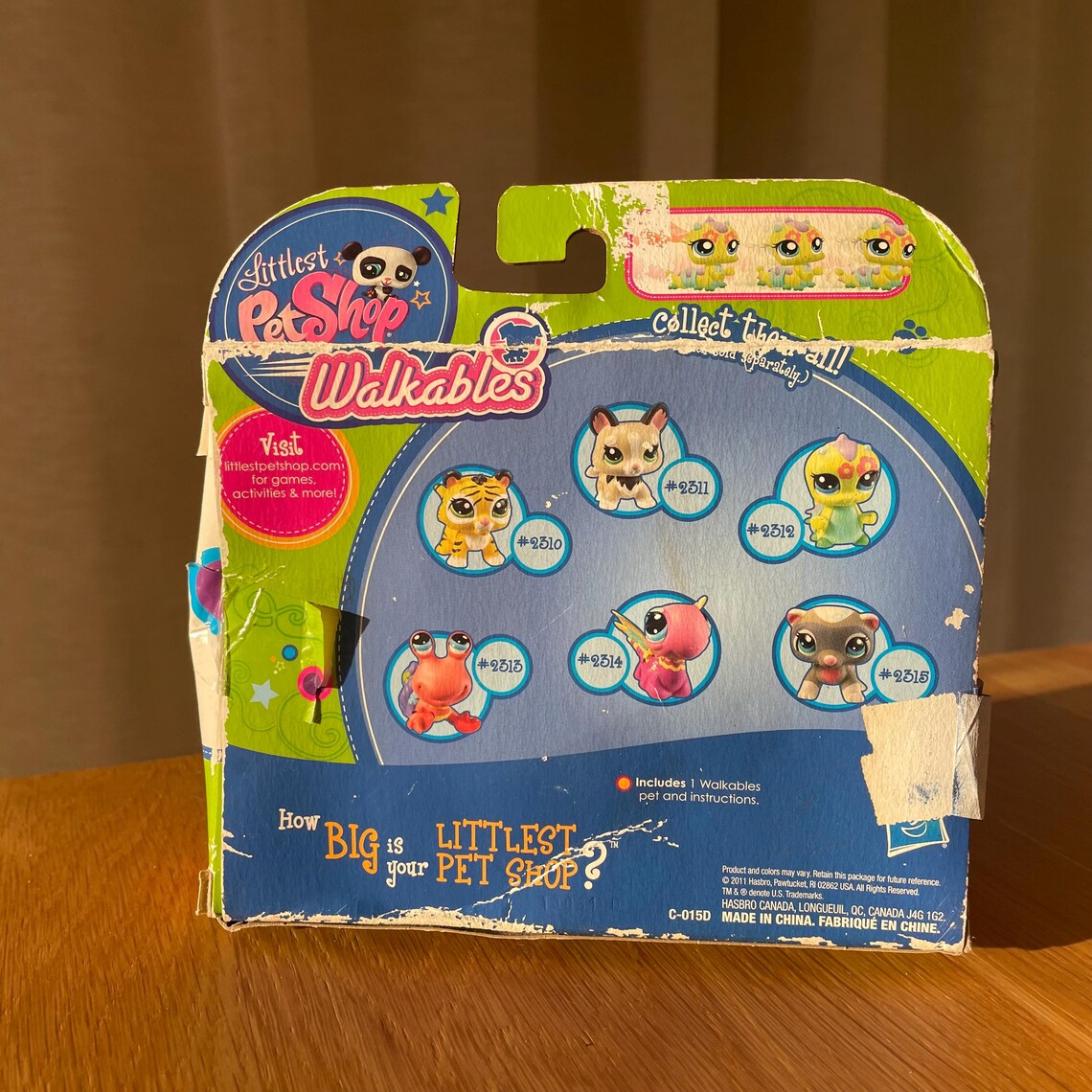 Littlest Pet Shop Walkables Caterpillar 2312 NIB Brand New in Box ...