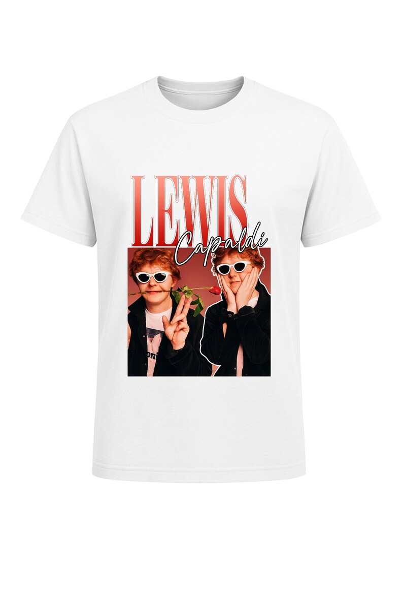 Lewis Capaldi Concert 2025 Tour T-shirt Pop Star Fan Merch Lewis ...
