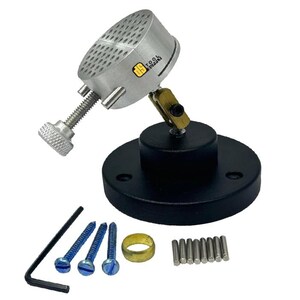 Universal Aluminum Work Holder Peg Clamp Base Jewelry Revolving Vise ...