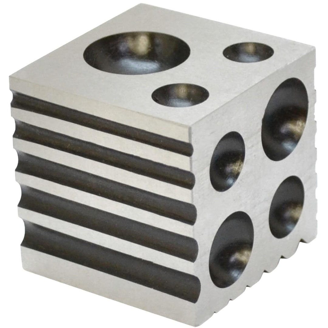 Steel Dapping Doming Design Block for Jewelry Forming Tool (2.5" X 2.5 ...