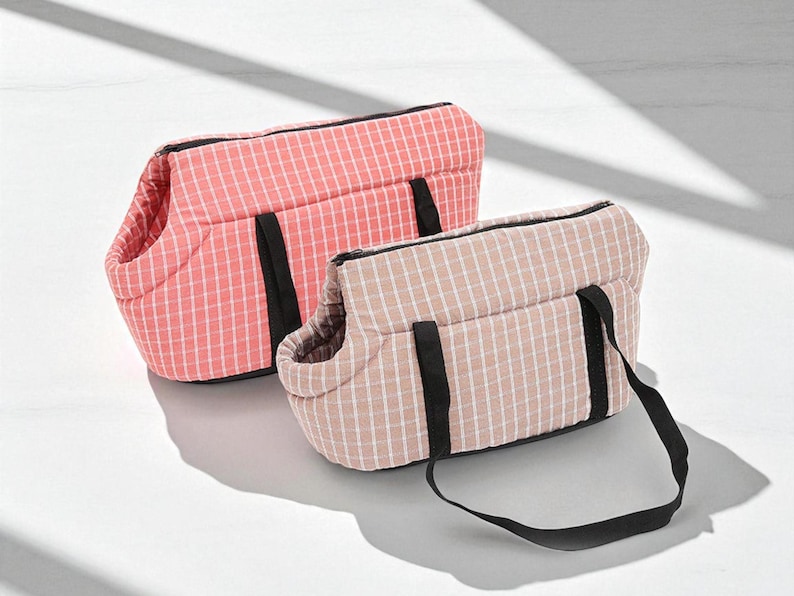 Pet Travel Handbag | Soft Carrier Tote | Dog Cat Backpack | Cozy ...