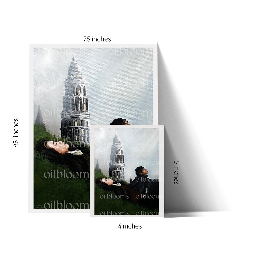 Robin and Ramy Fan Art – Babel Oil Painting Print (preorder) - Etsy