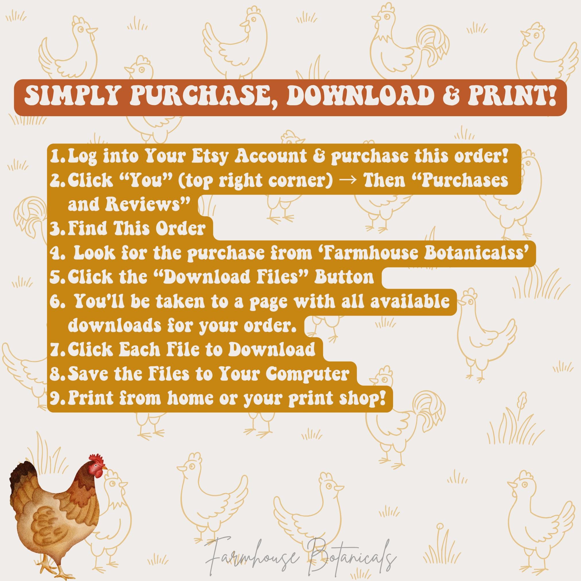 Chicken Coop Checklist Printable | Getting Started With Backyard ...