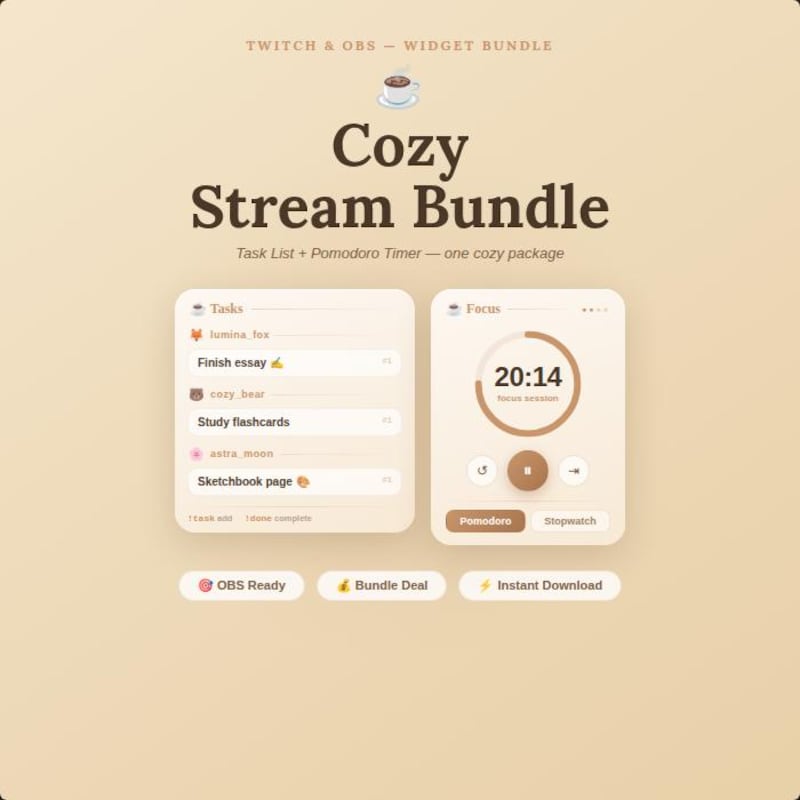 Task Overlay Widget - Etsy