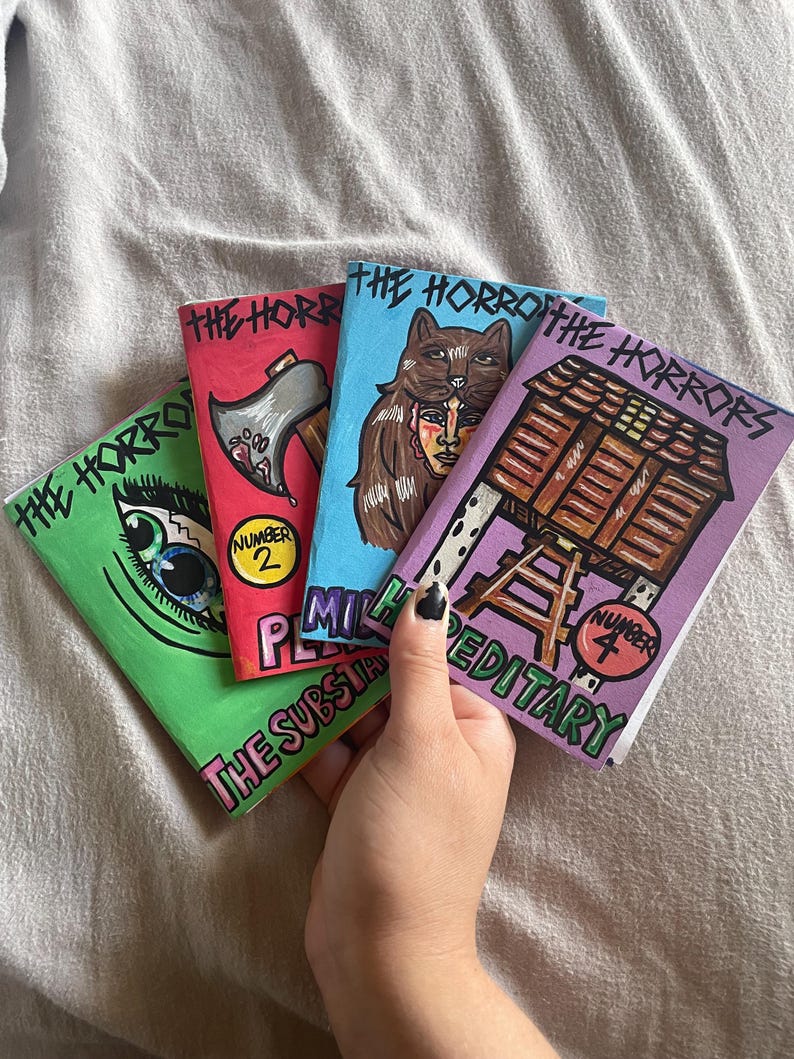The Horrors Zine: Arte cinematográfico de Pearl - Número 2 - Etsy México