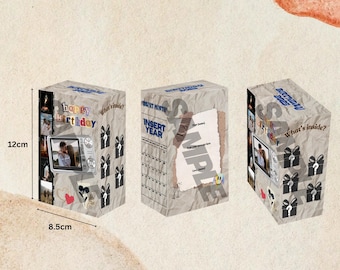 Printable DIY Blind Box Template | Personalized Gift - Etsy