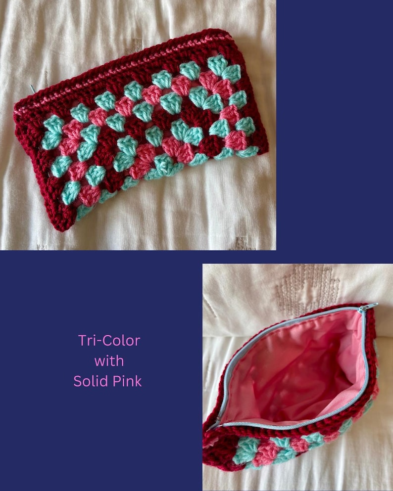 Granny Square Pouches - Etsy