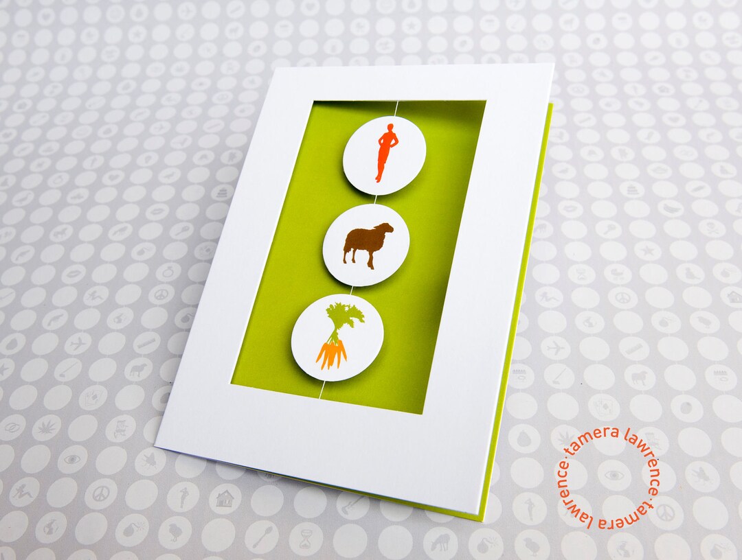 Miss Ewe Bunches, Miss Your Bunches, Missing You Card, Whimsical ...