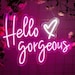 Custom Neon Home Sign, Aesthetic Sign, Neon Light Sign, Wall Hanging ...