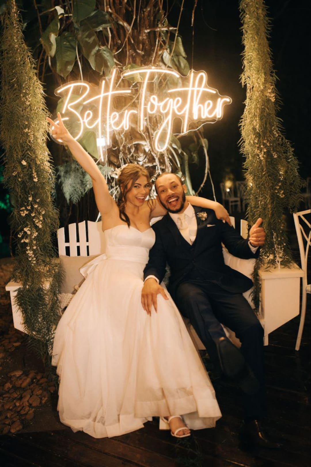 Custom Wedding Neon Sign: Personalized LED Wall Decor - Etsy