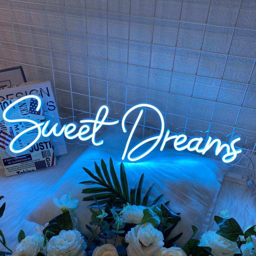 Custom Wall LED Décor, Aesthetic Neon Room Signs, Home and Wall Décor ...