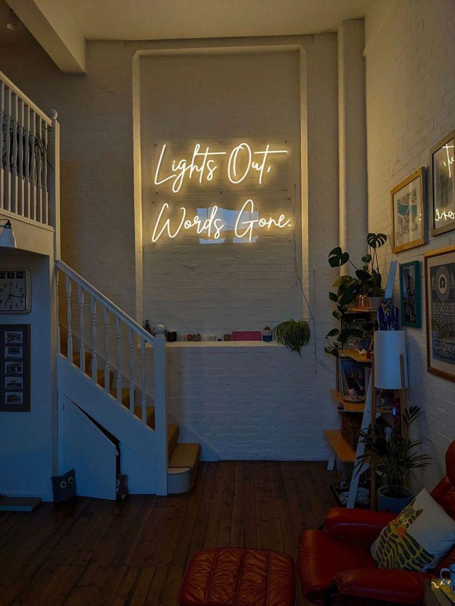 Custom Neon Home Sign, Aesthetic Sign, Neon Light Sign, Wall Hanging ...