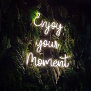 Neon Custom Aesthetic Decor, LED Home Decor Sign, Neon Wall Art ...