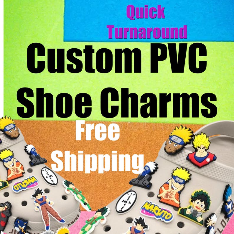 Personalized PVC Shoe Charms, Custom Charms for Clogs, Wholesale ...