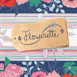Flowerette ~ Dancing Ditsy FWR-34885 ~ AGF Studio ~ 100% Cotton ~ by ...