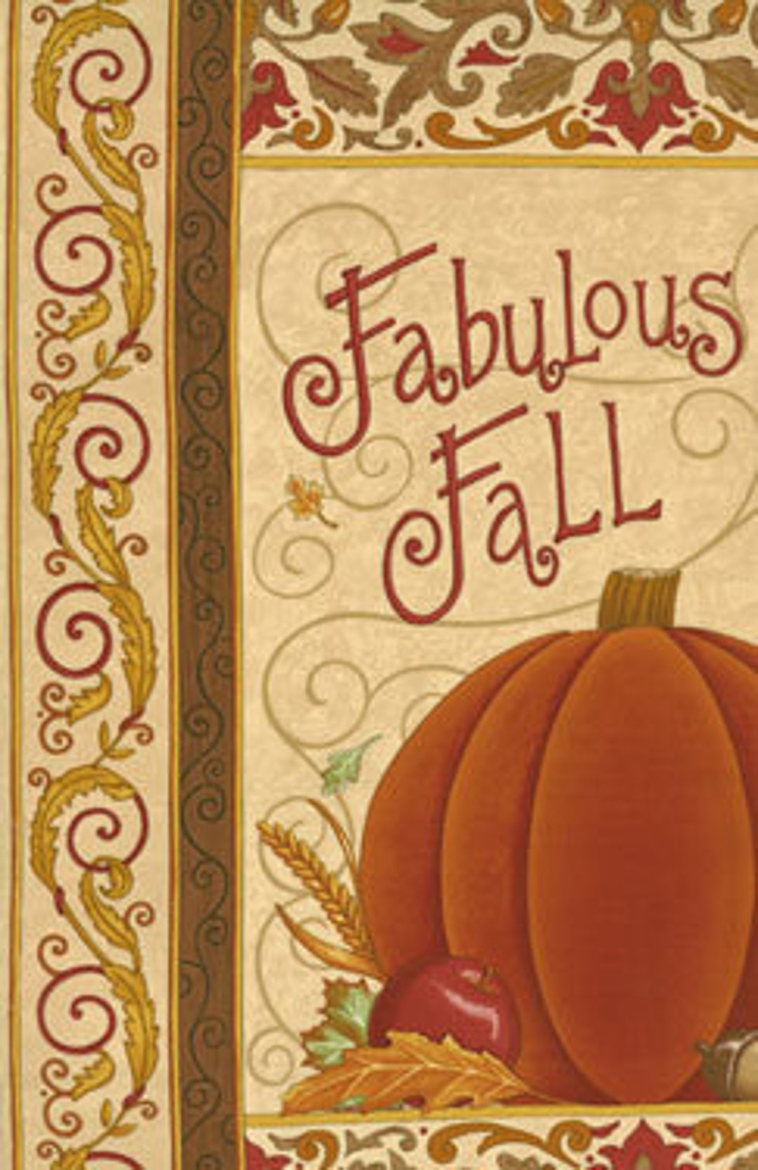 Custom Listing Alison ~ Fabulous Fall Panel 23" X 45 ~ 19255-11 ~ Deb ...