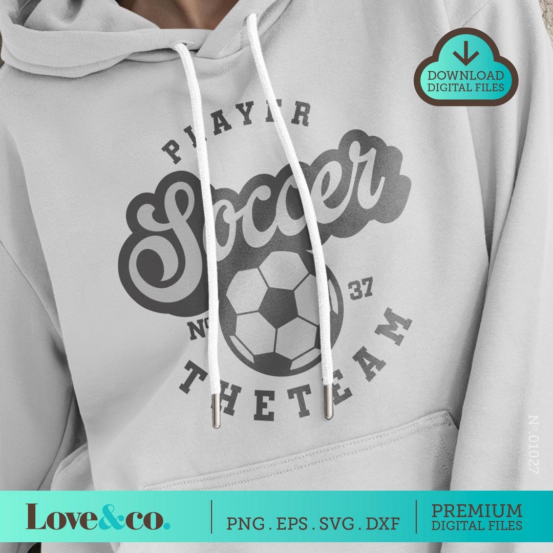 Editable Soccer Design Svg, Png, Dxf, Eps, Shirt Logo for Cricut, Team ...