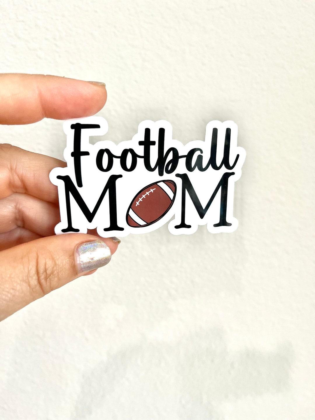 Football Mom Sticker Decal - Etsy