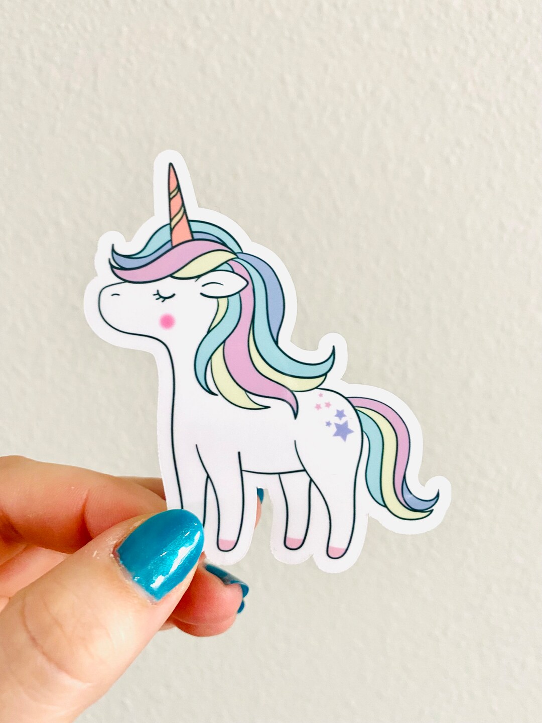 Magical Unicorn Sticker Decal - Etsy