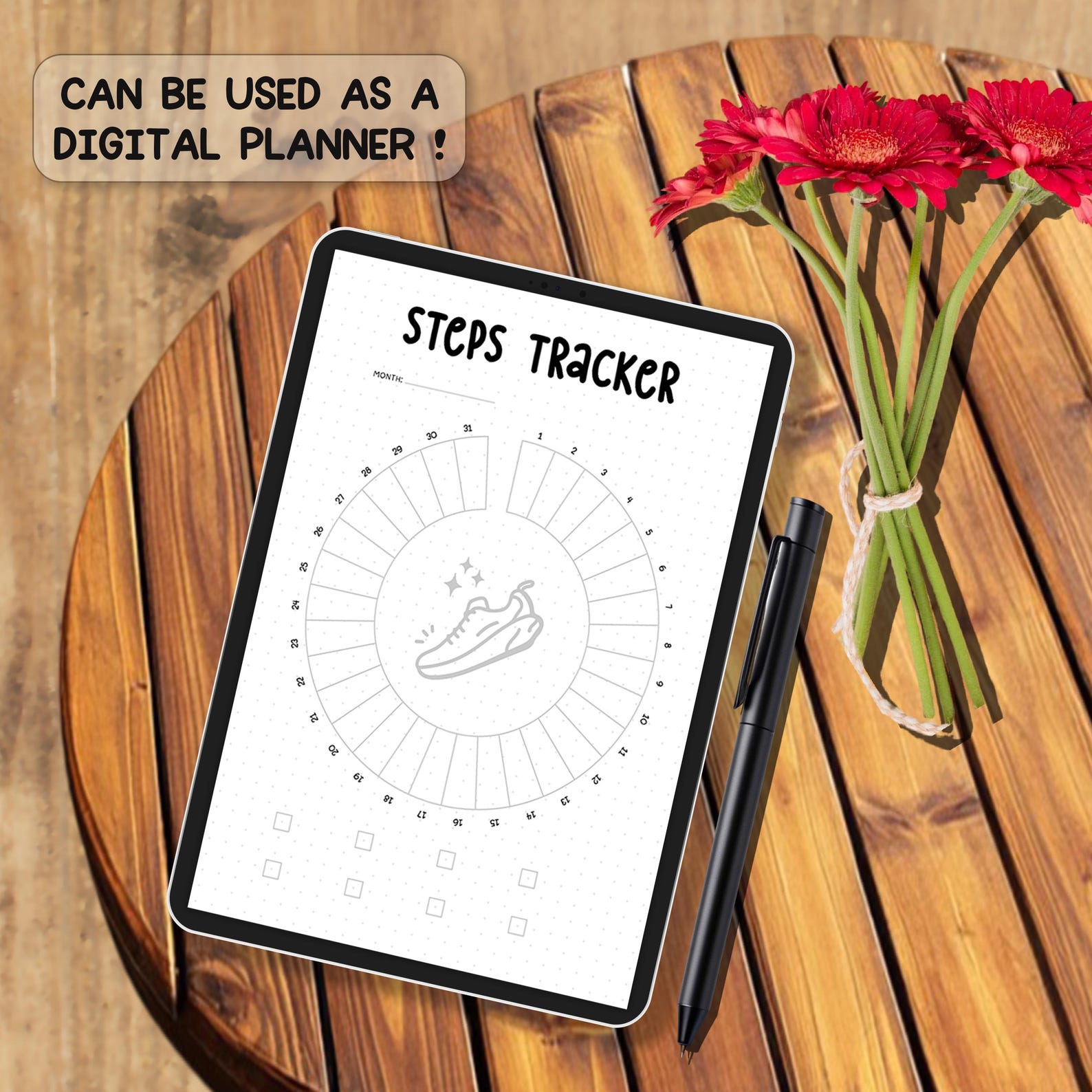 Steps Tracker Printable PDF | Daily, Weekly, Monthly Walking Log | 10K ...