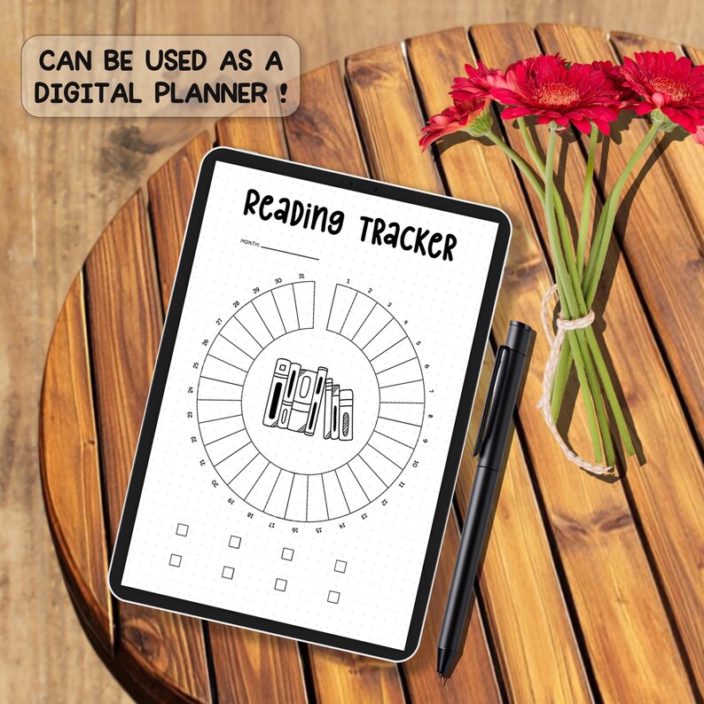 Reading Tracker Printable PDF | Book Log and Reading Habit Journal ...