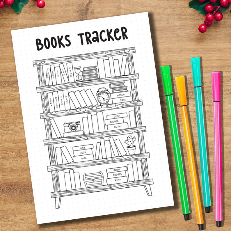 Reading Tracker Printable PDF | Book Log and Reading Journal Pages ...