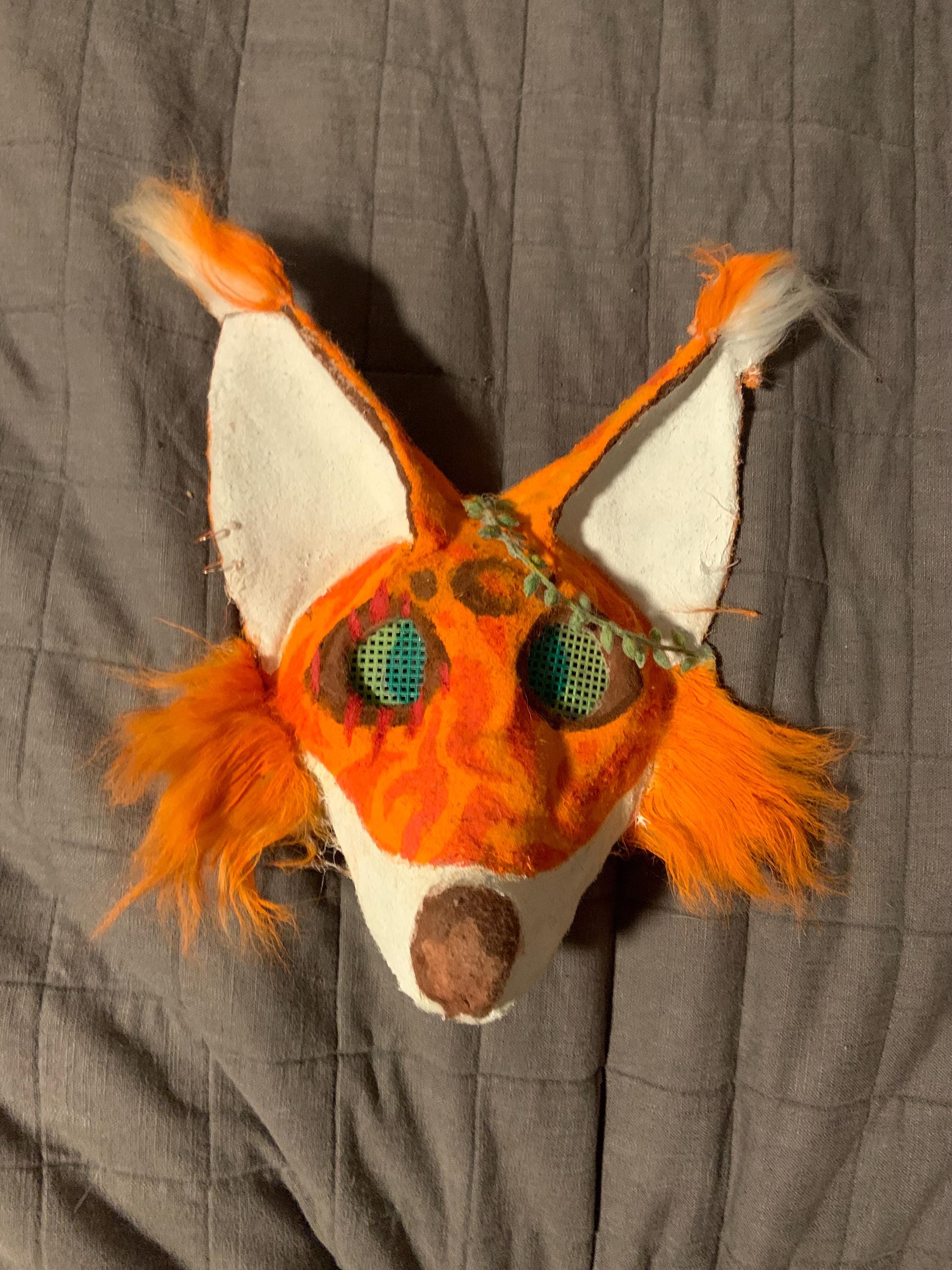 Fox Mask and Tail - Etsy