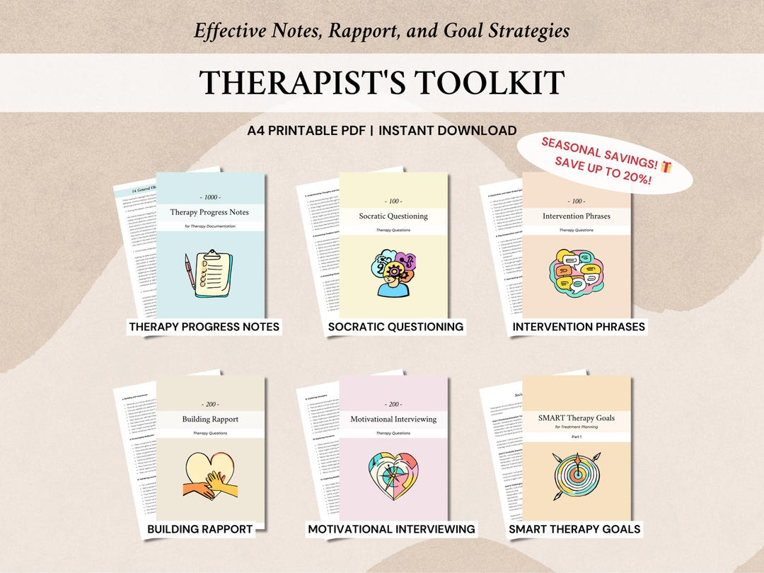 The ULTIMATE Therapists Toolkit Therapy Progress Notes Intervention ...